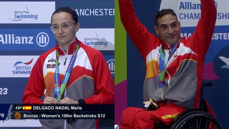 Arranca el mundial de natación paralímpica con cinco medallas para ...